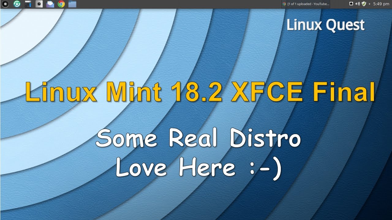 Linux Mint 18.2 XFCE - Final Release