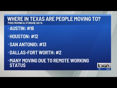 More people are relocating to these Texas cities than Austin, moving company says