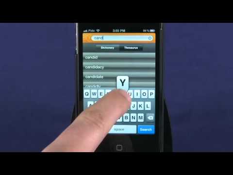 Dictionary & Thesaurus for iPhone review
