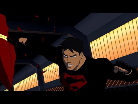 Superboy Powers and Fight Scenes - Young Justice Season 1 and 2