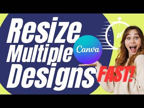 β‘ How to Resize Multiple Designs in Canva FAST (3 Easy Methods!)