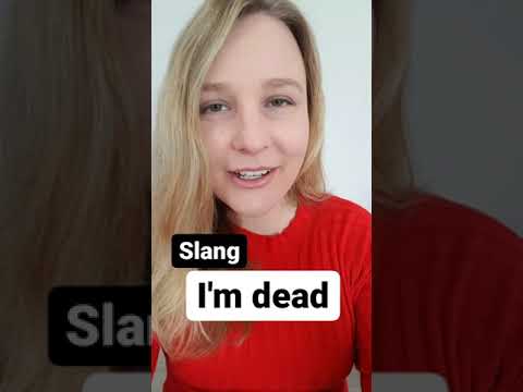 Learn English Slang 'I'M DEAD' - Learn Natural English Words #shorts