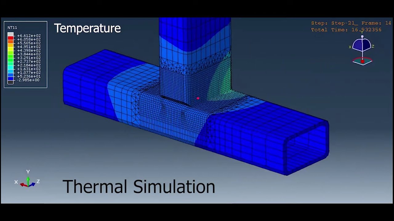 Welding FEM Simulation