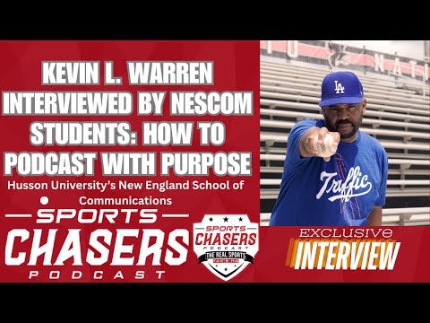 🎙️ Kevin L. Warren Gets Interviewed by College Students! | Podcasting 101 at NESCom