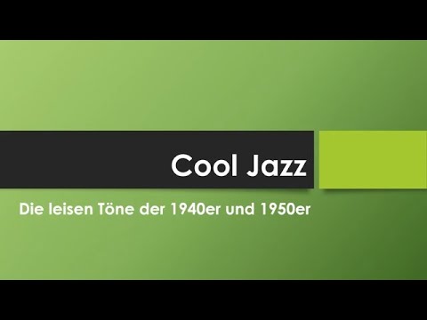 Cool Jazz einfach und kurz erklärt
