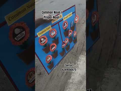 common Noun Proper Noun board school project work 6369550475