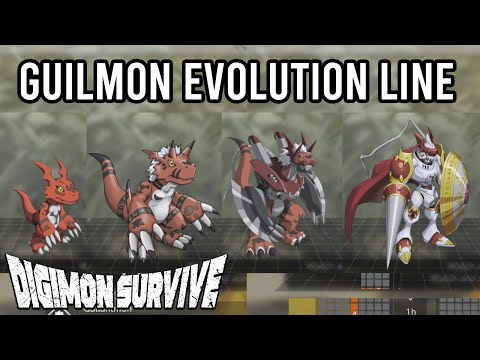 Steam Community :: Video :: Digimon Survive | Guilmon, Growlmon ...