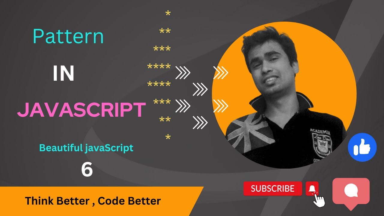 Star Pattern in JavaScript || Beautiful javaScript || JavaScript Interview Q&A