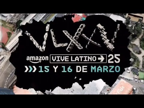 ¡Cartel Oficial Festival Vive Latino 2025!