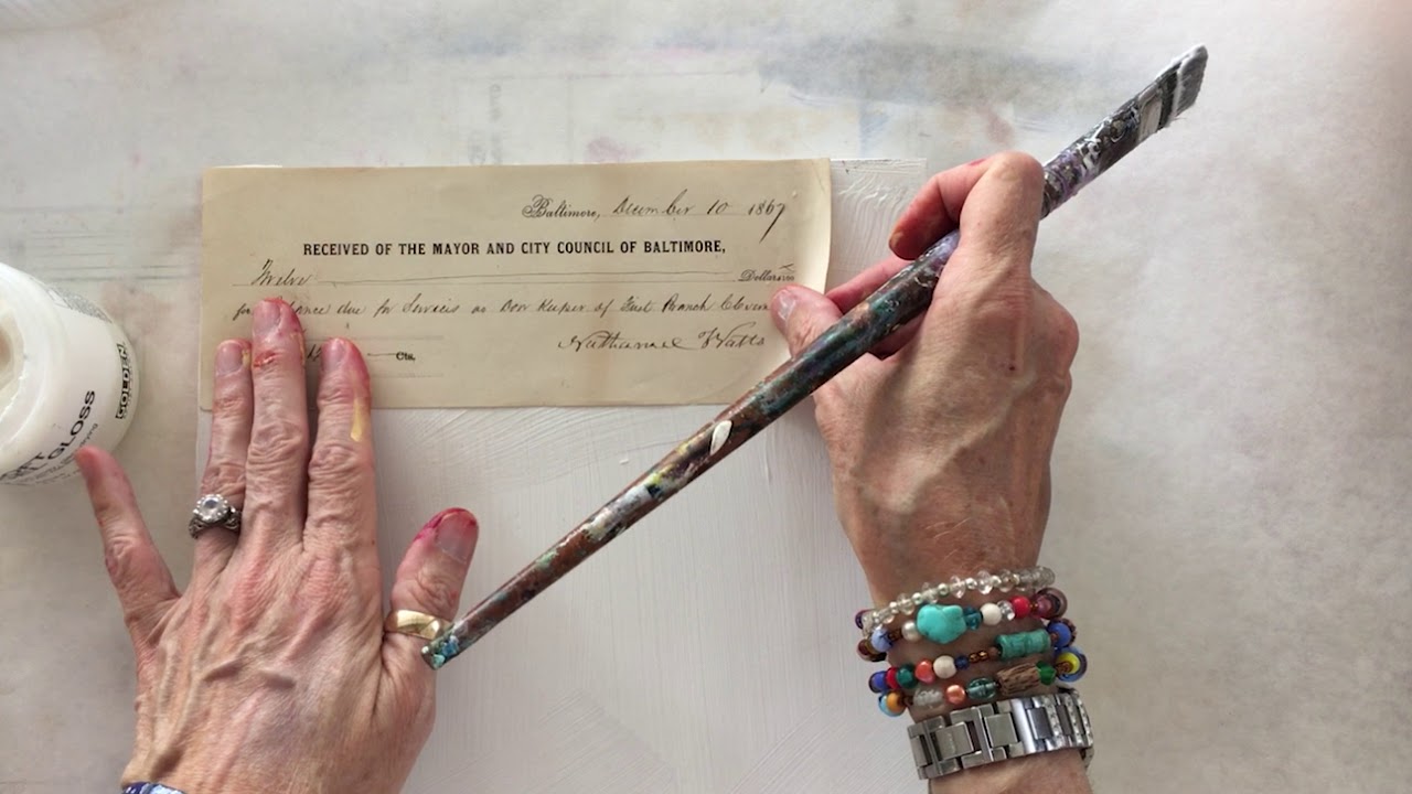 Creating a Collage Base Layer–Tutorial Tidbits