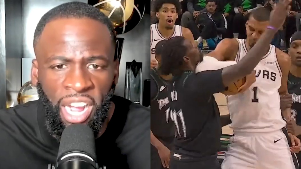 Draymond says Wolves need to get revenge after Wemby wasn't even fined for elbow