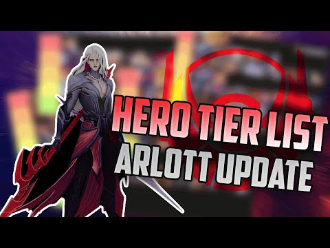MLBB TIER LIST (ARLOTT UPDATE) UPDATED