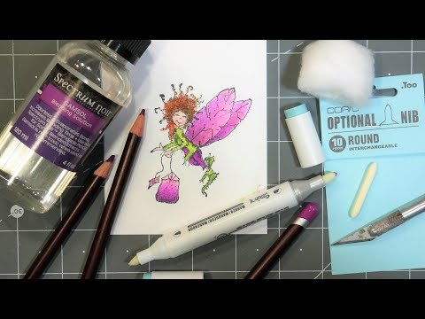 Recycle an old dead marker to make a colored pencil blender! – The ...