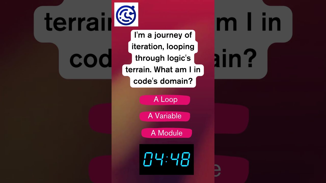 The Loop Legend #programminglanguage #letscode #quiz #programmingquiz #codeing #programmingchallenge