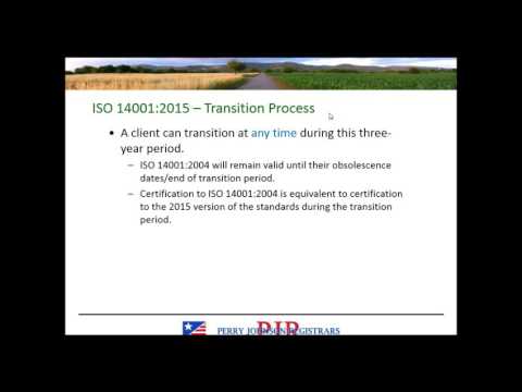 ISO 14001 2015 Focus on External Issues
