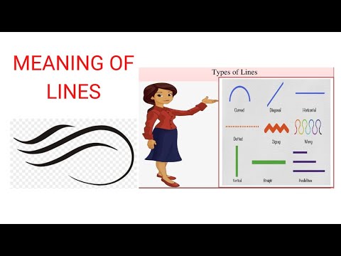 Primary Art Lesson ||MEANING OF LINES KIDS ART LESSONS