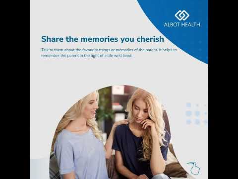 How to comfort a friend who has just lost a parent? | Grief Support | Albot Health