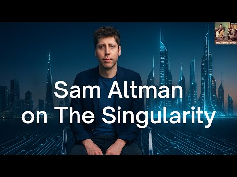Sam Altman on The Singularity