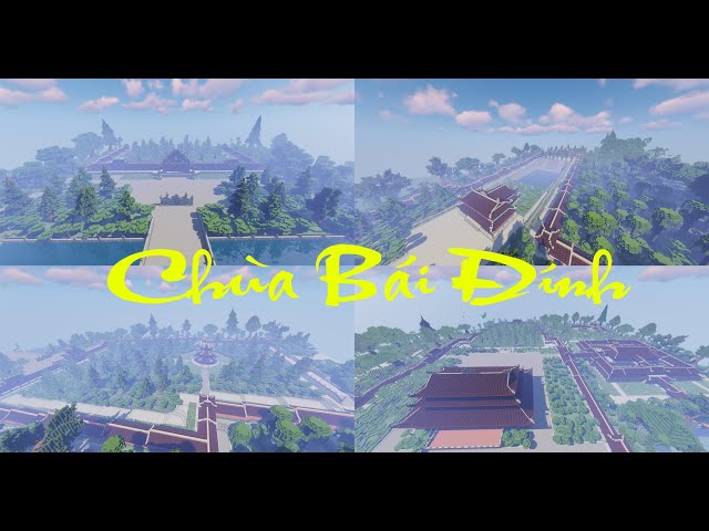 Bai Dinh Pagoda Minecraft Map