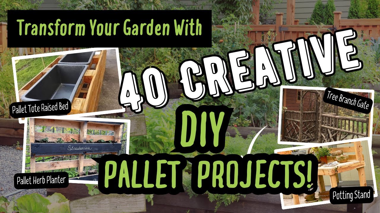 40 Creative DIY Pallet Projects