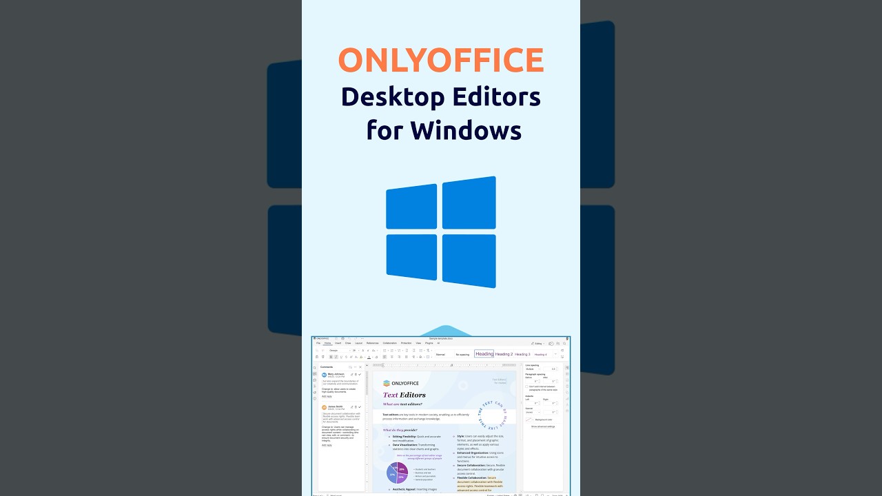 ONLYOFFICE Desktop Editors for Windows