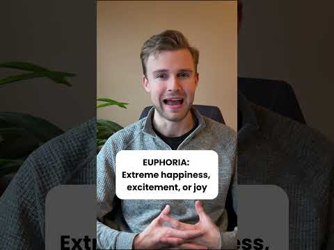 What does EUPHORIA mean? #english