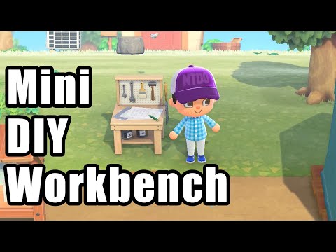 How To Get Mini DIY Workbench Recipe and Crafting Mini DIY Workbench - Animal Crossing: New Horizons