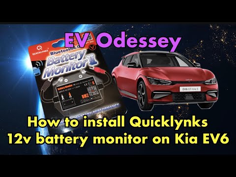 How to install the Quicklynks Bluetooth 12v battery monitor on the Kia ...