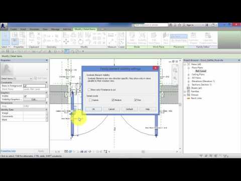 Module 7: Unit 2: Revit Architecture: Detail Levels Video Lecture - Design Softwares