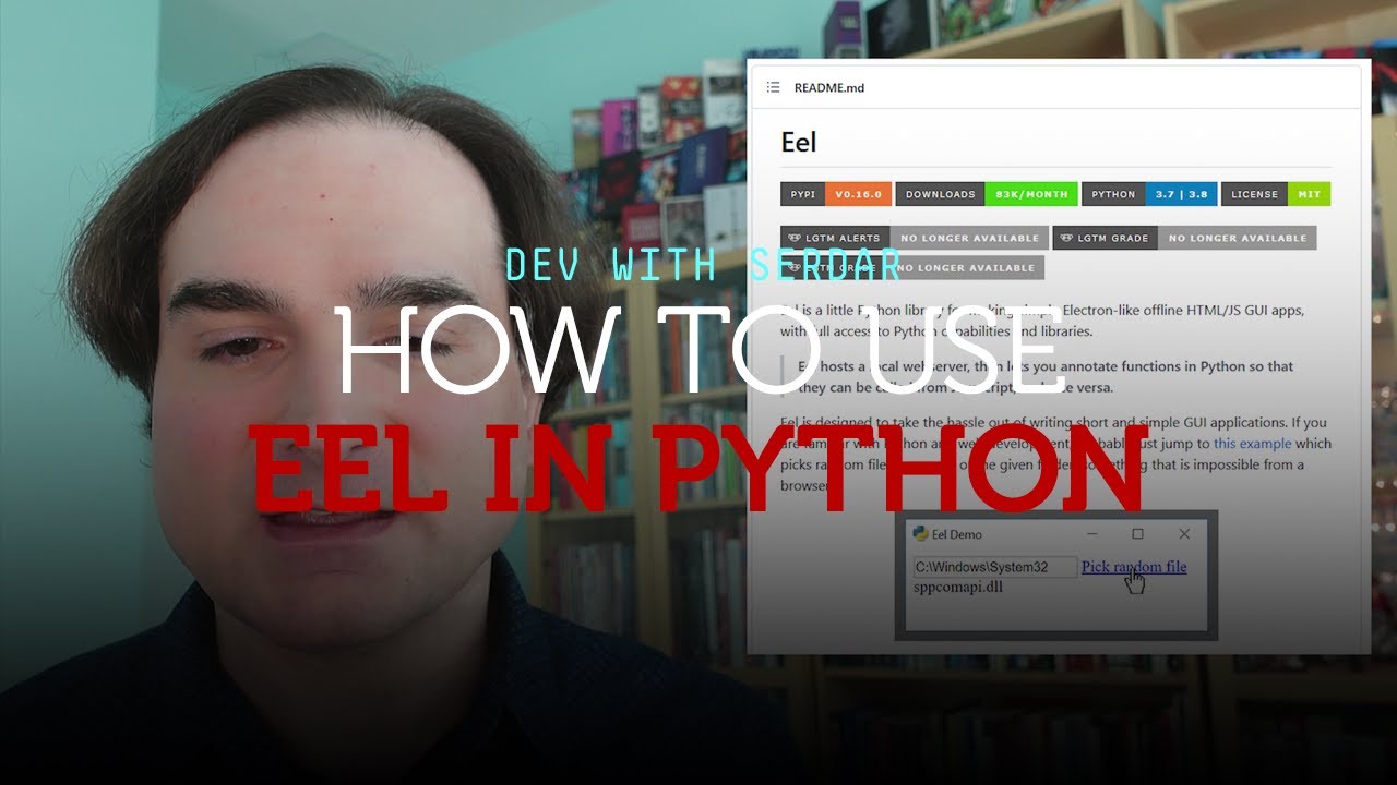 How to build Electron-like desktop apps in Python with Eel