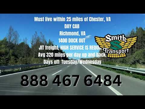Smith Transport - Home Daily - Richmond, VA