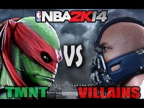 The NBA 2K14 Mod Of Teenage Mutant Ninja Turtles Vs. Villains BANE ...