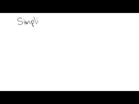 How to simplify 6/9