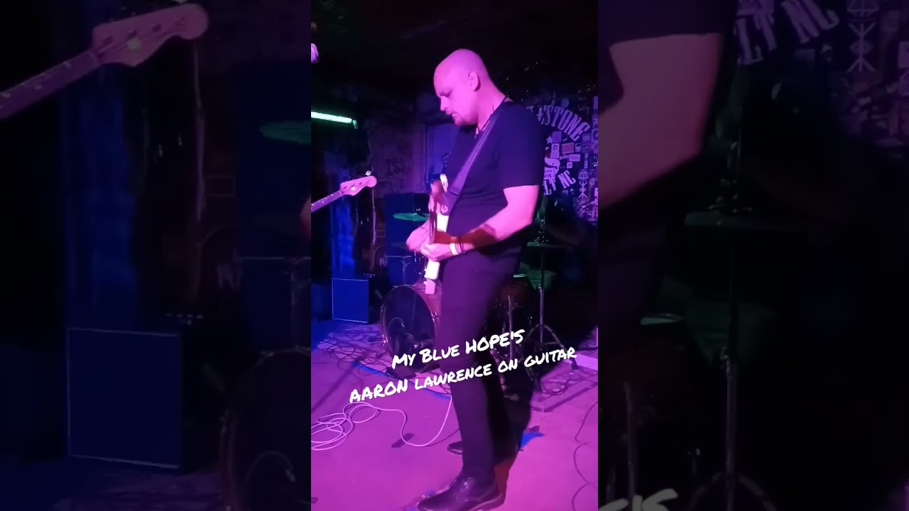My Blue Hope's Aaron Lawrence on guitar #guitar #guitarrock #indie #altrock #alternative