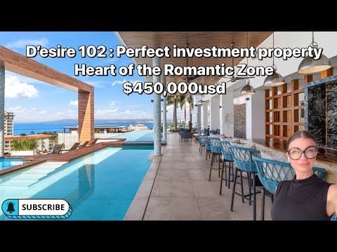 D'esire 102 | Puerto Vallarta condo for sale | Video Tour | Romantic Zone Zona Romantica | $450,000
