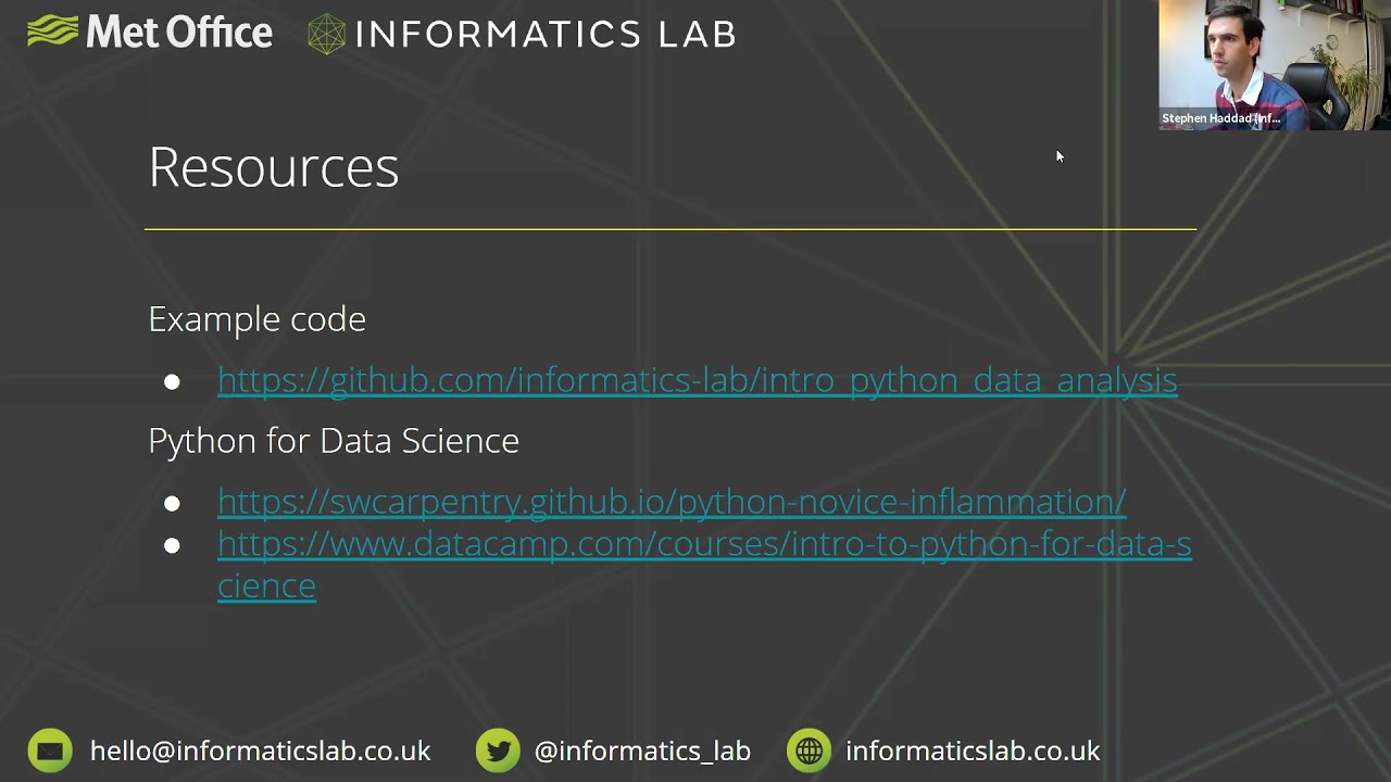 Introduction to Python for Data Analysis - Part 1