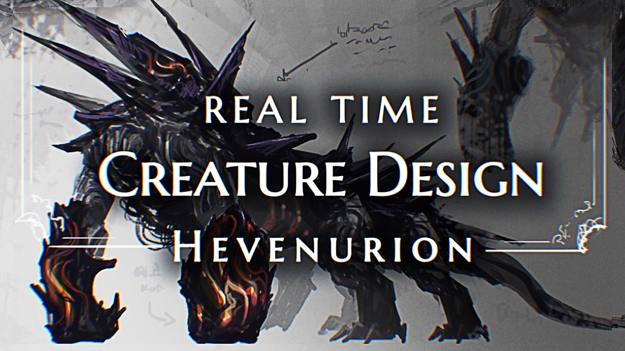 Creature Design in Real Time - Beasts from HEVENURION