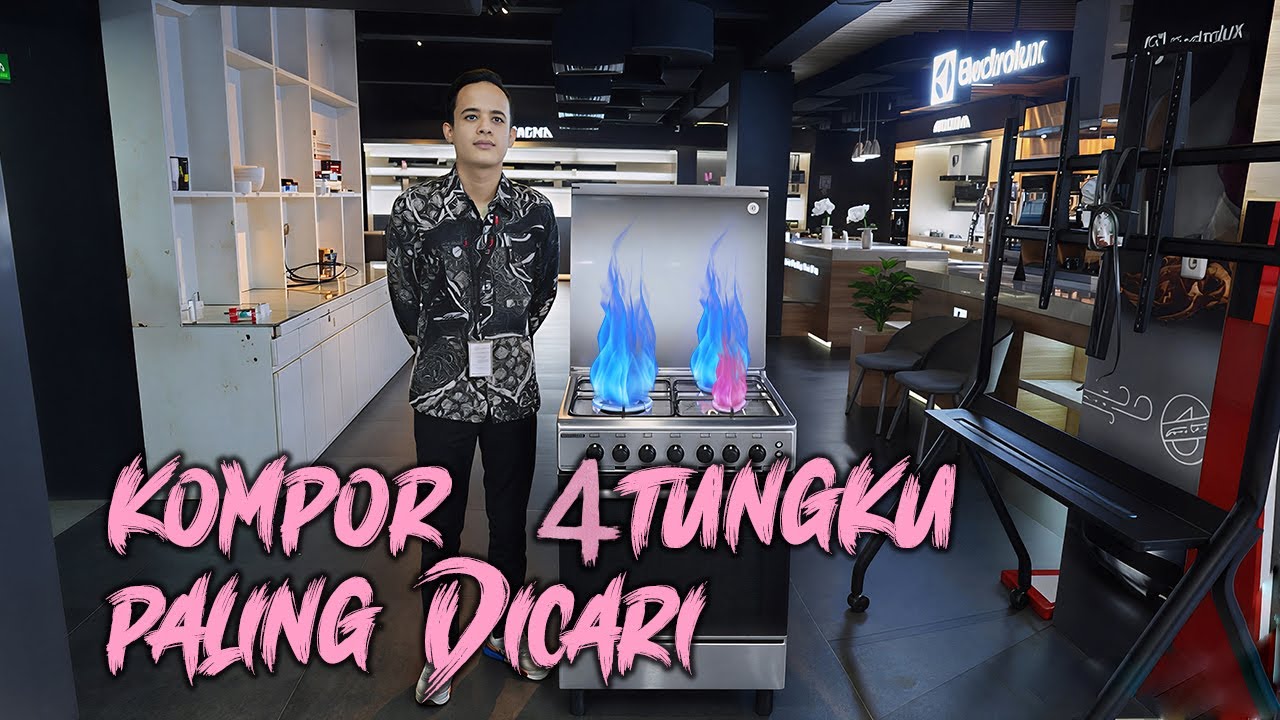 Still a Target!! This Cheap 4-Burner Free Standing Stove || Large Oven - by @MODENAIndonesia