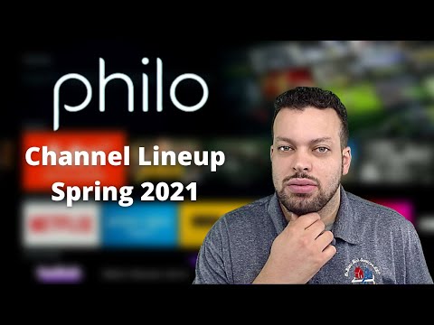 PhiloTV Channel Lineup (Spring 2021) Live from Philo TV app