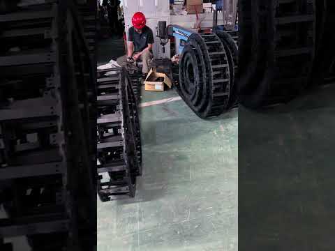 Full Process Overview of the Robot Track System #tracksystem #track #rail #robot #fyp