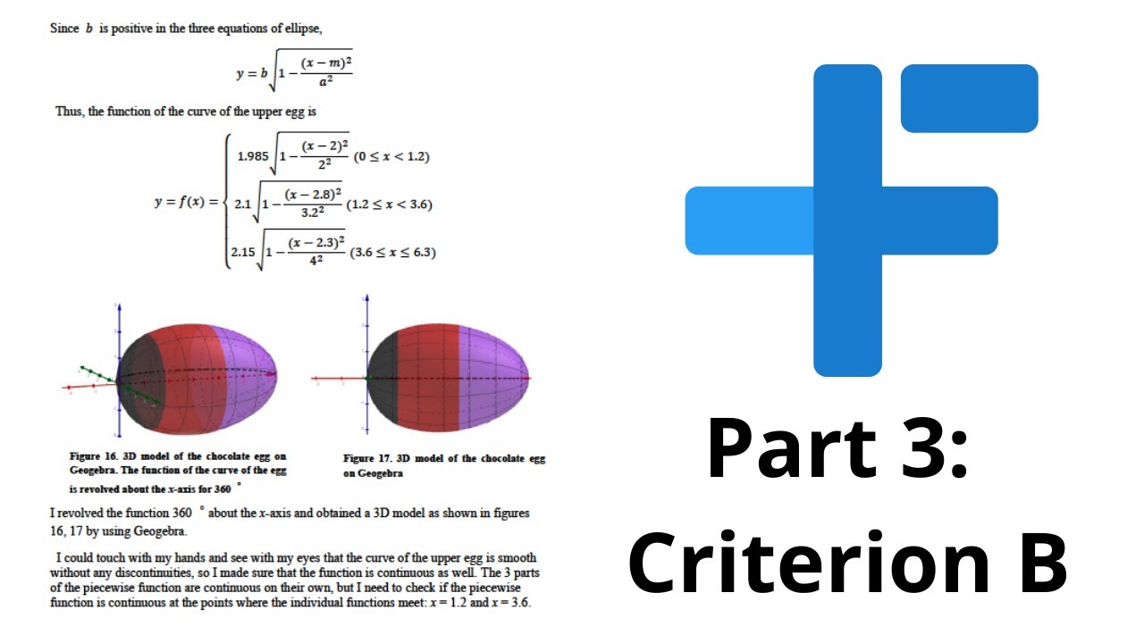 Mastering Criterion B: Mathematical Communication in IB Math IA | Galaxy.ai