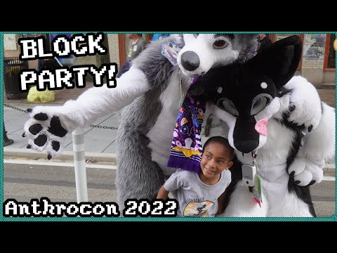 [4k] Anthrocon 2022 Block Party! P.1