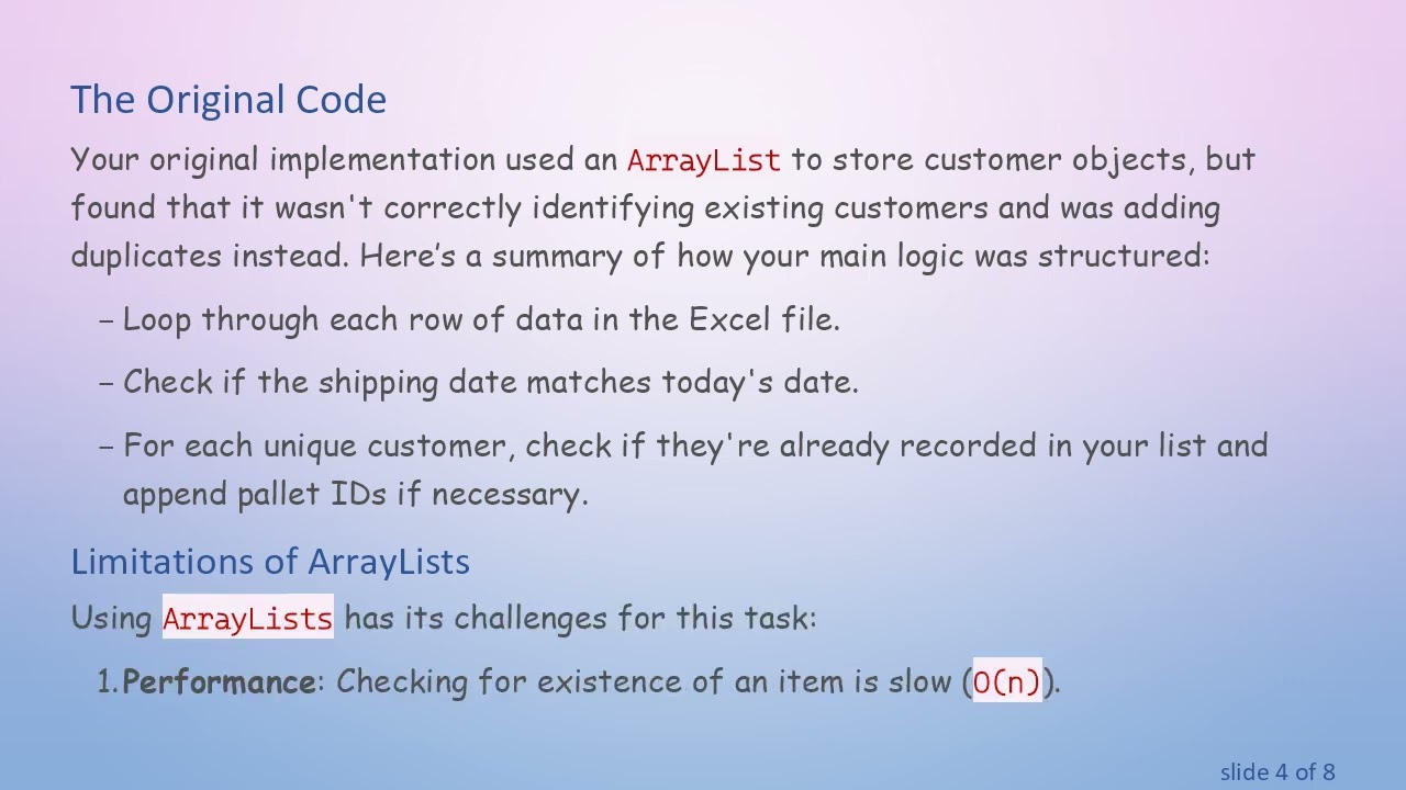 Solving Java Excel Search Issues with ArrayLists and HashMaps