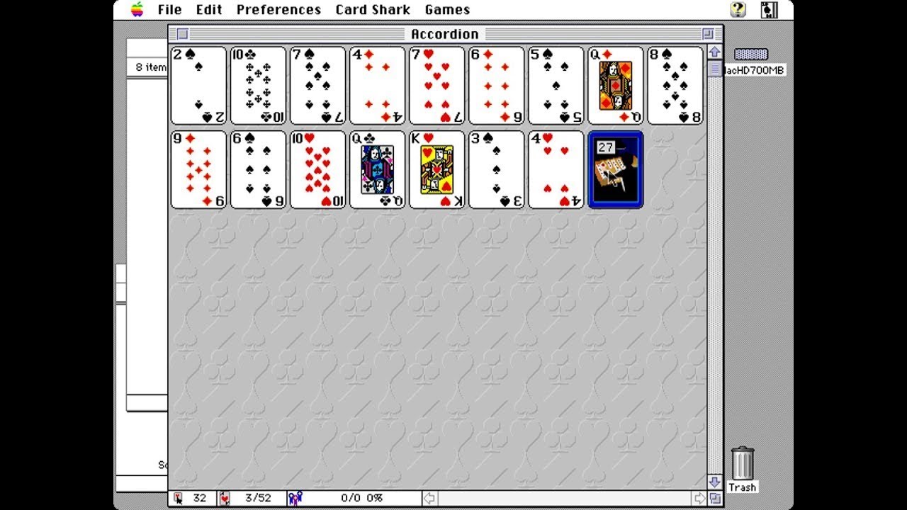 Apple Macintosh Longplay - Solitaire Till Dawn - Accordion