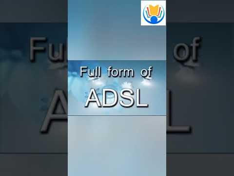 What is the full form of ADSL || ADSL full form