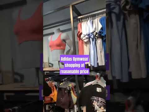 adidas gymwear shopping #shorts #viral #fitness