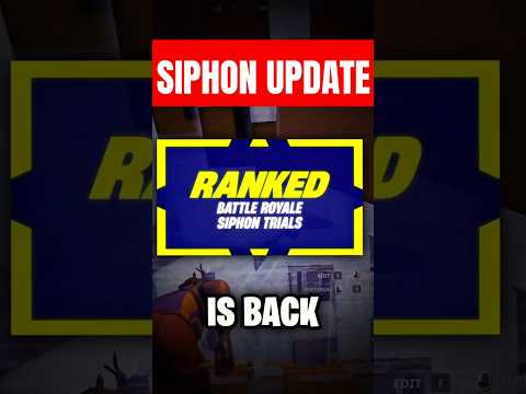 FN's BIGGEST Comeback Story: Is SIPHON the Game Changer?