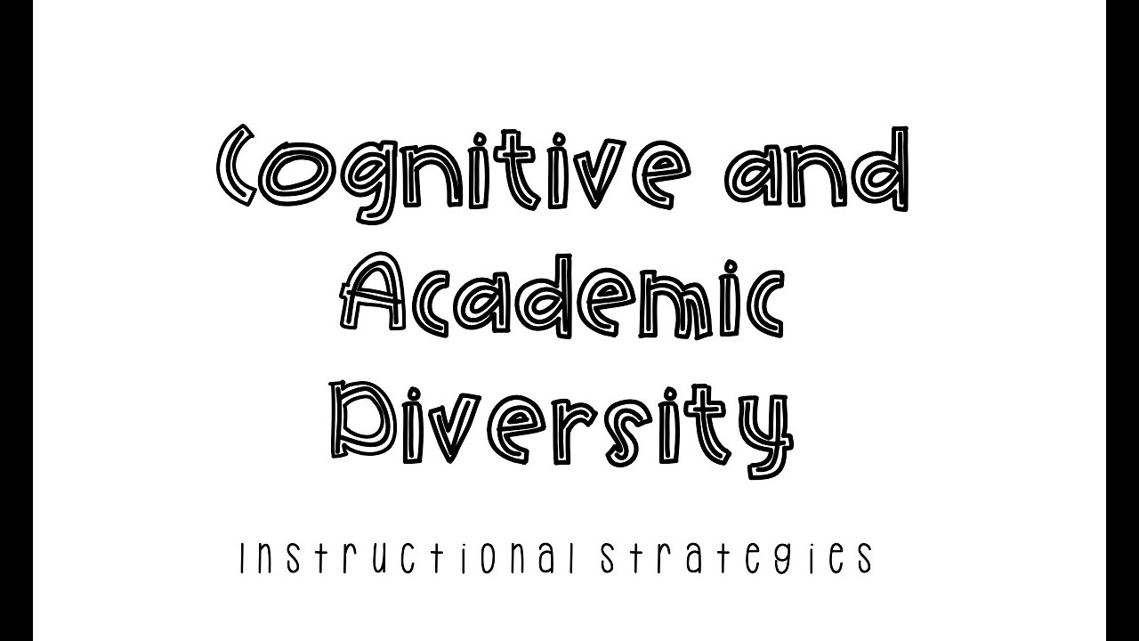 Cognitive and Academic Instructional Strategies
