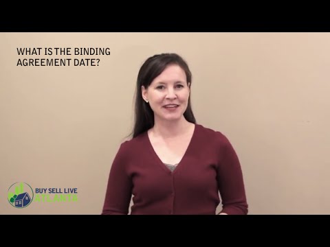 What is the Binding Agreement Date? | Maura Neill, REALTOR
