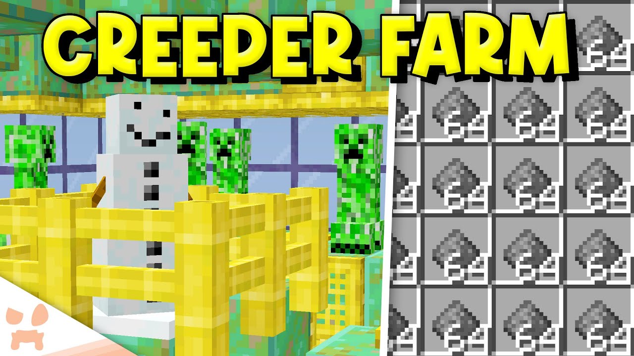 MINECRAFT 1.21 CREEPER FARM | Easy, Efficient, Automatic